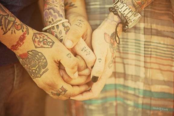 Mr & Mrs Tattooboy · Rock n Roll Bride