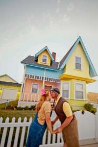 Pixar Up House Photo Shoot-014 · Rock n Roll Bride