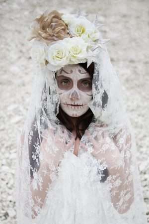 A Day of the Dead Shoot for Madeleine Bride · Rock n Roll Bride
