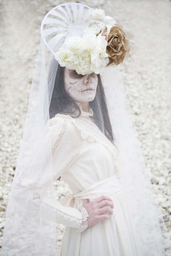A Day of the Dead Shoot for Madeleine Bride · Rock n Roll Bride