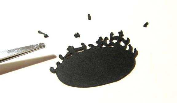 DIY Tutorial: Paper Cut Eyelashes · Rock n Roll Bride