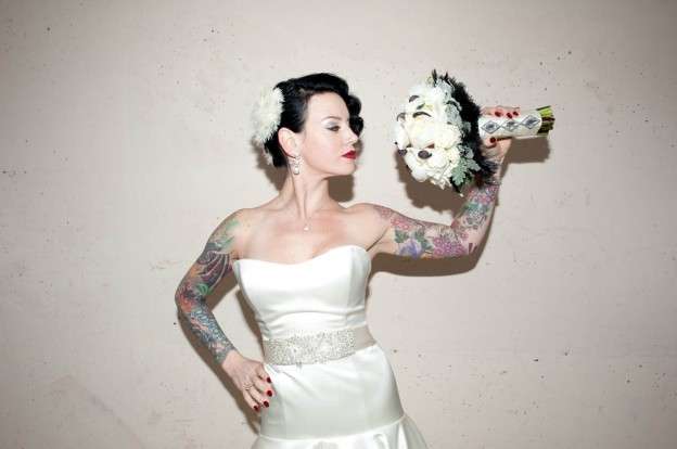 60 Utterly Beautiful Tattooed Brides · Rock n Roll Bride