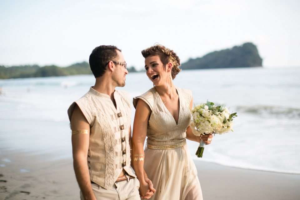 Luminescent Costa Rican Wedding · Rock n Roll Bride