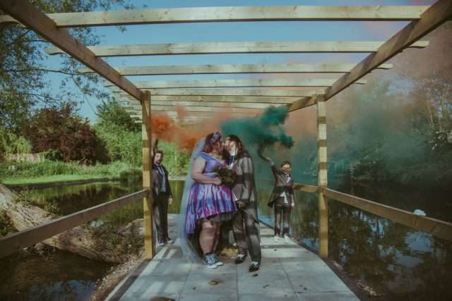 A November Rain Inspired Wedding Dress · Rock n Roll Bride