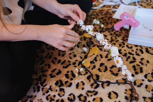 Make Your Own Flower Crown Kits! · Rock n Roll Bride