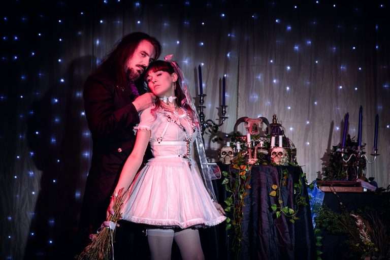 Pastel Goth Satanic Polyamorous Lolita Wedding 49 · Rock n Roll Bride
