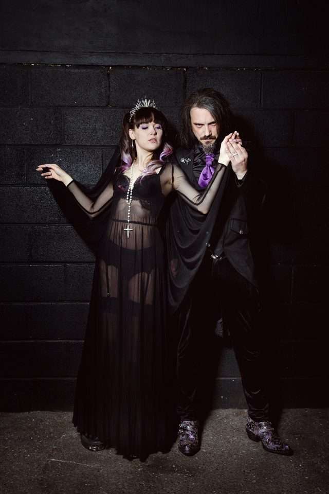 Pastel Goth Satanic Polyamorous Lolita Wedding 70 · Rock n Roll Bride