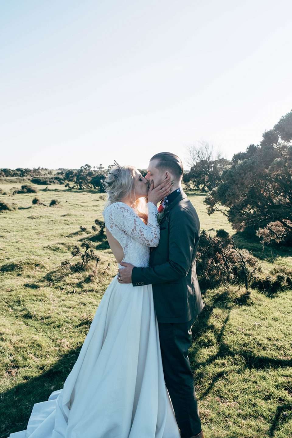 Rustic Homely Moorland Greenery Cornish Wedding 26 · Rock n Roll Bride