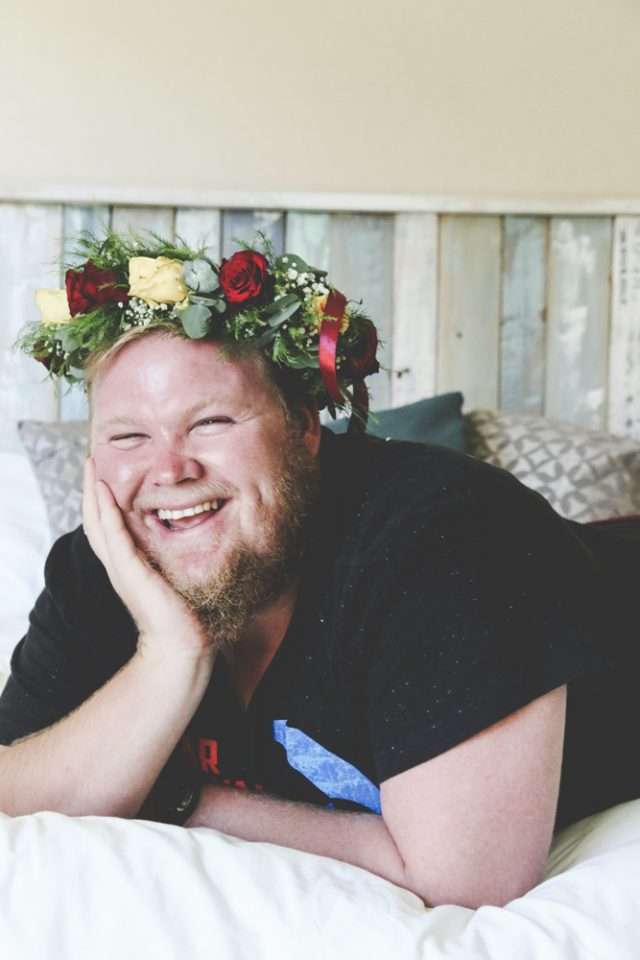 Body Positivity for Boys: A Dudeoir Photo Shoot! · Rock n Roll Bride