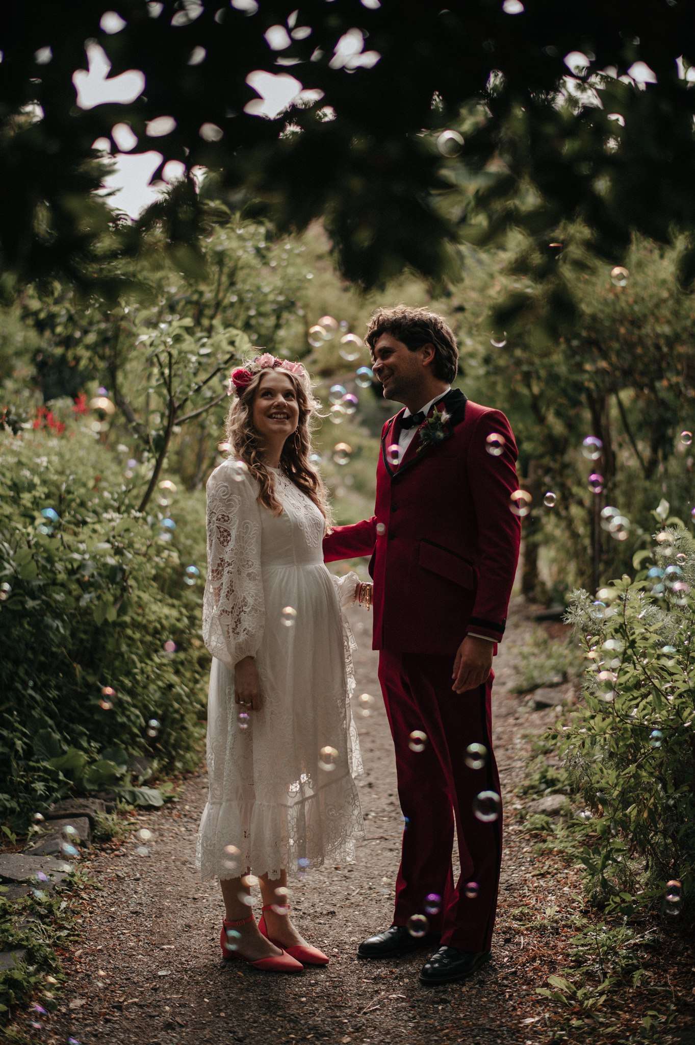 Whimsical & Decadent Haunted Forest Wedding · Rock n Roll Bride