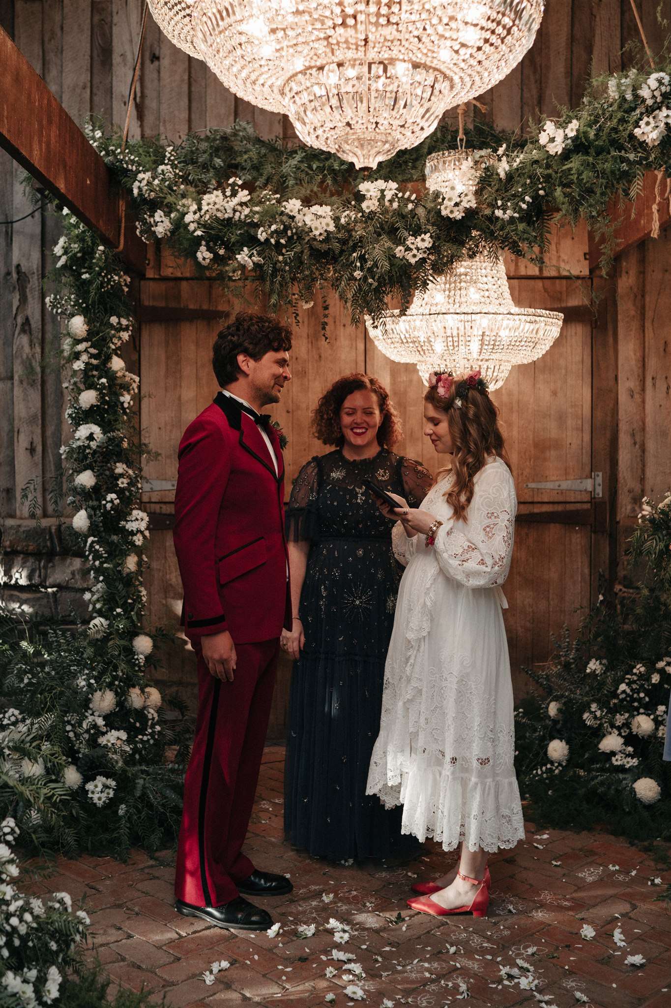 Whimsical & Decadent Haunted Forest Wedding · Rock n Roll Bride