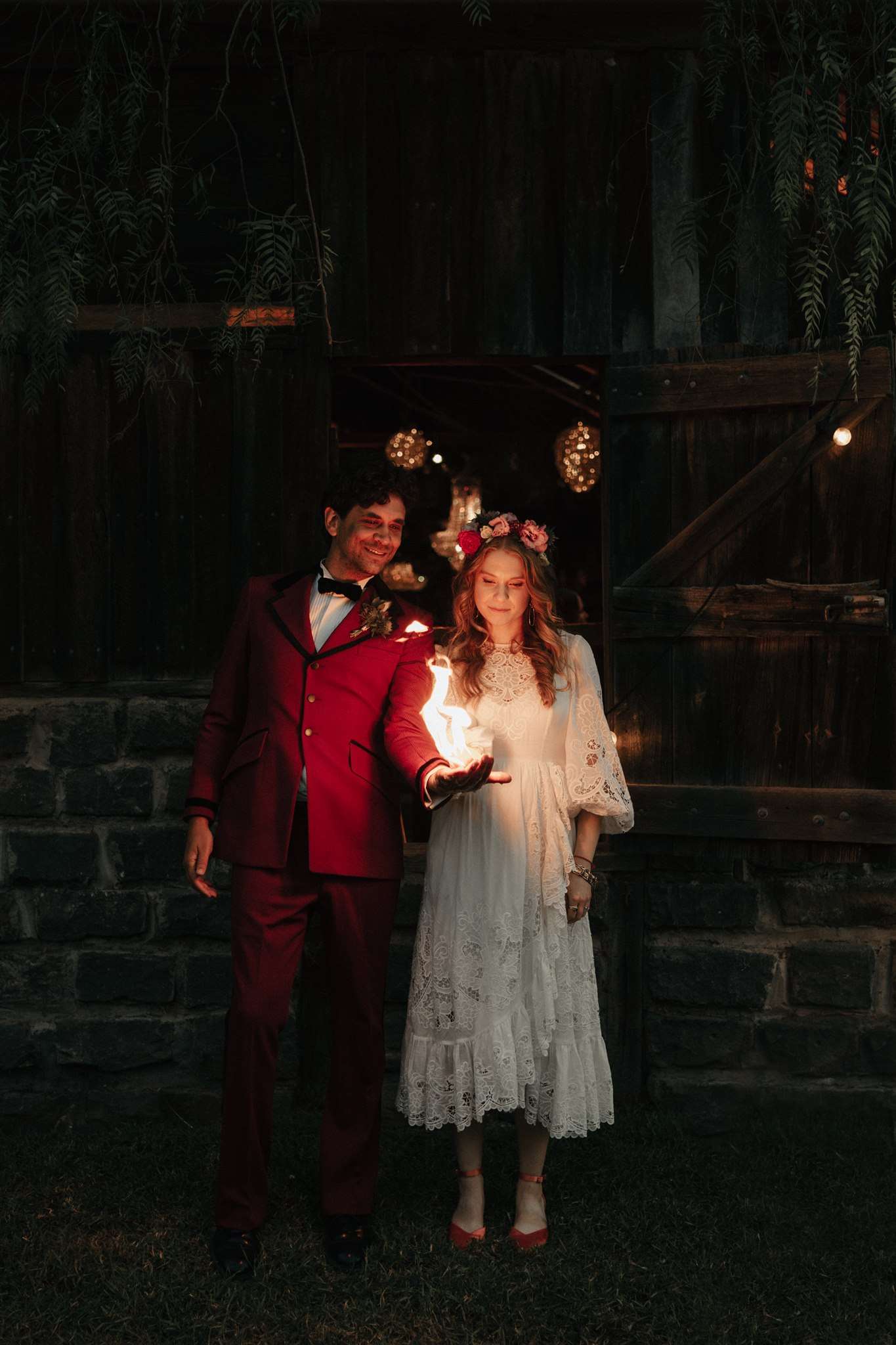 Whimsical & Decadent Haunted Forest Wedding · Rock n Roll Bride