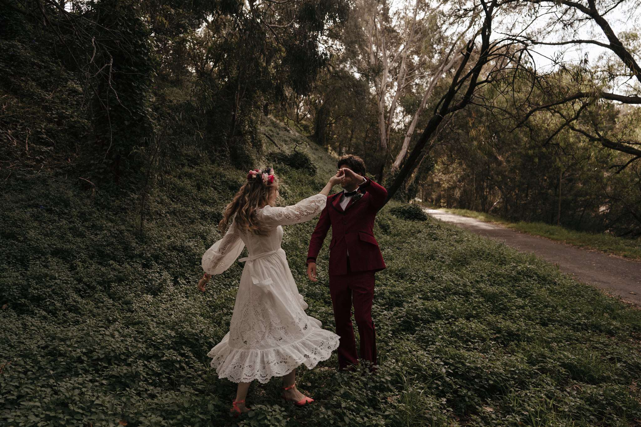 Whimsical & Decadent Haunted Forest Wedding · Rock n Roll Bride