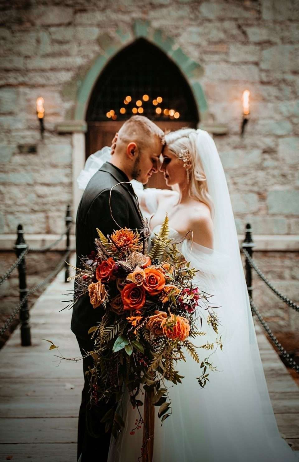 Moody Labyrinth Inspired Wedding with Black Dress Code and Owls · Rock ...