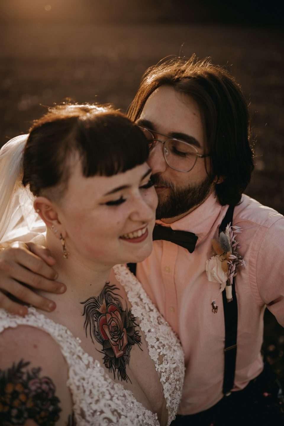 Eco-Conscious Vegan Wedding with Pastel Tones · Rock n Roll Bride