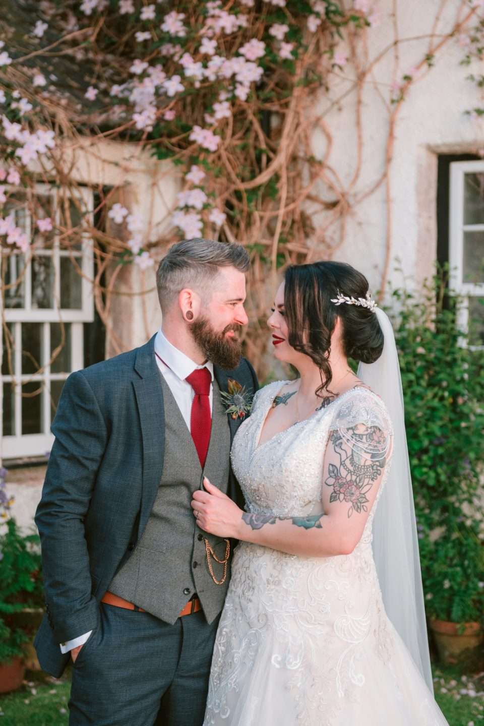 Glam Geek Wedding with An Enormous Wedding Cake · Rock n Roll Bride