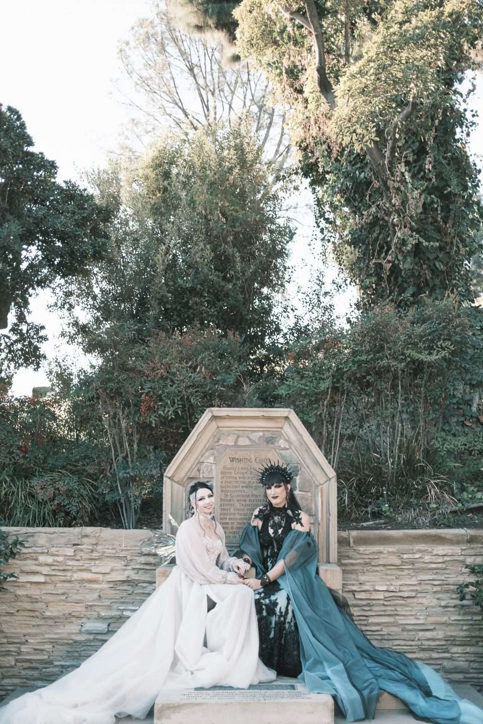 Dark Victorian Meets Queen of the Damned Cemetery Wedding · Rock n Roll ...