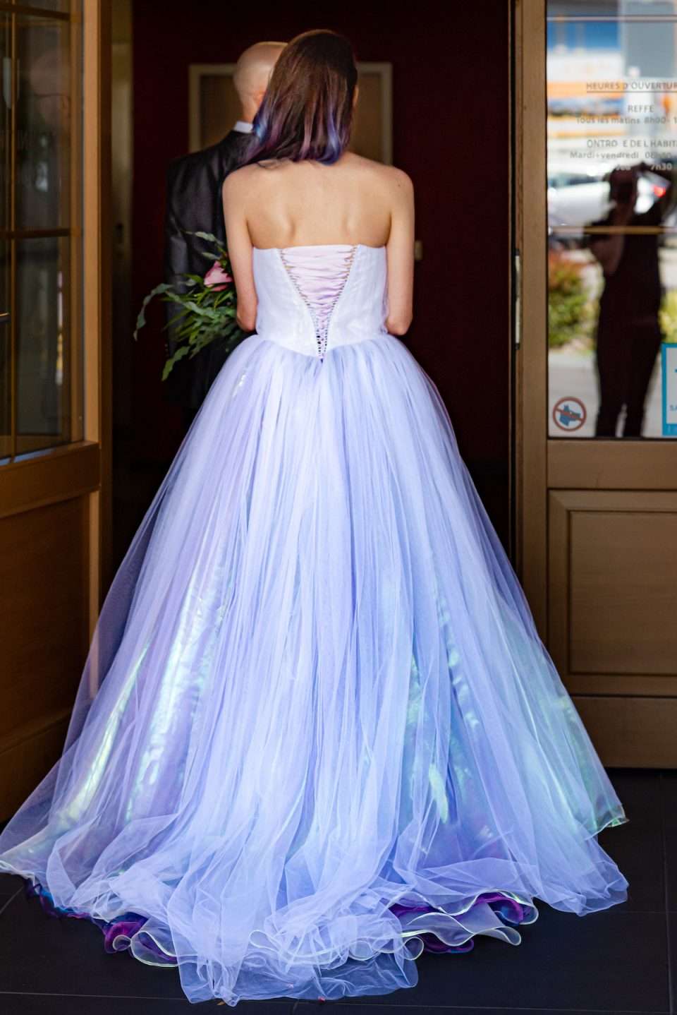 Holographic Cyberpunk Wedding · Rock n Roll Bride