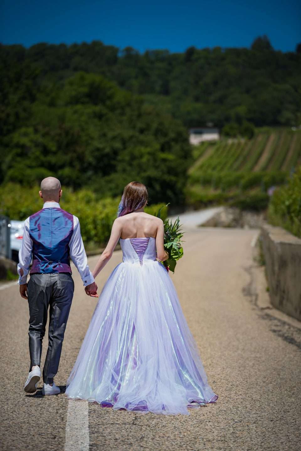 Holographic Cyberpunk Wedding · Rock n Roll Bride