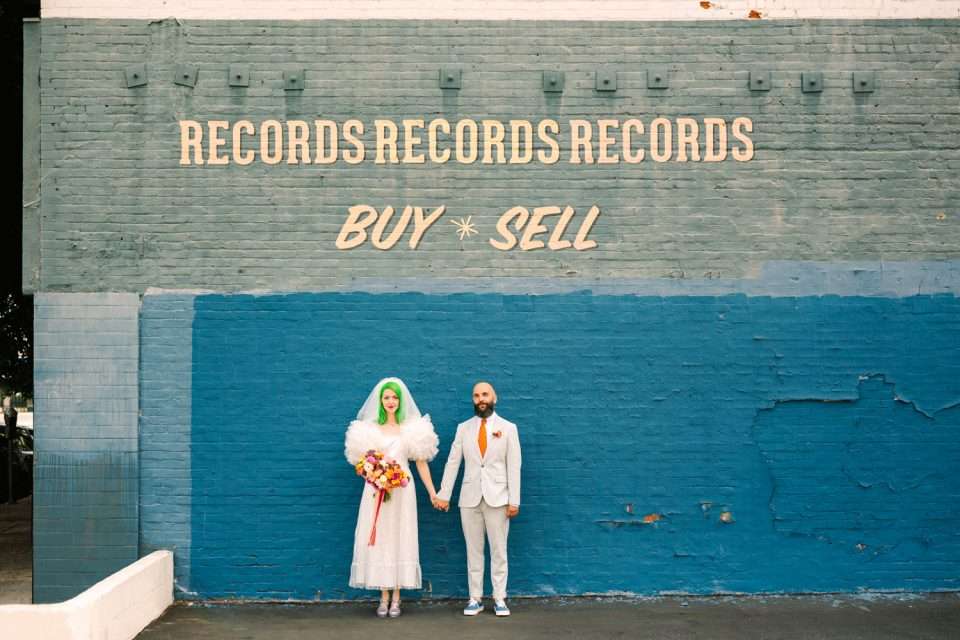 Bob Baker Marionette Theatre Elopement · Rock n Roll Bride