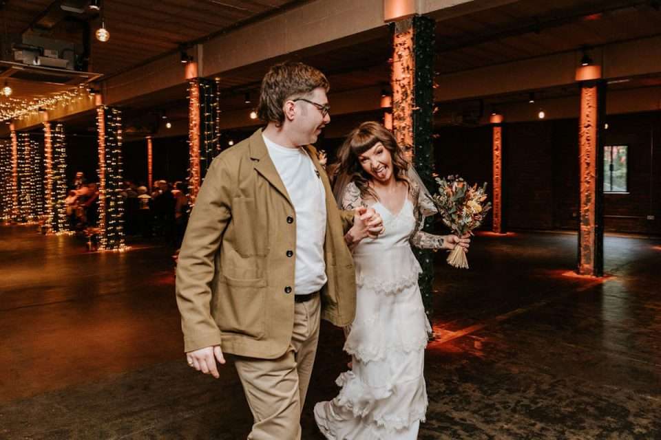 Comfy Casual Wedding with an £8,000 Budget · Rock n Roll Bride