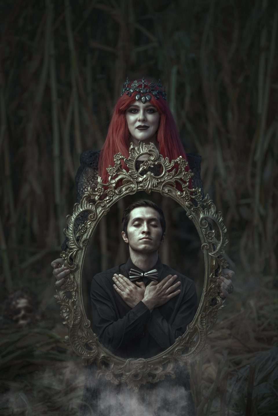 Gothic ‘Vampire Royalty’ Wedding in Mexico · Rock n Roll Bride