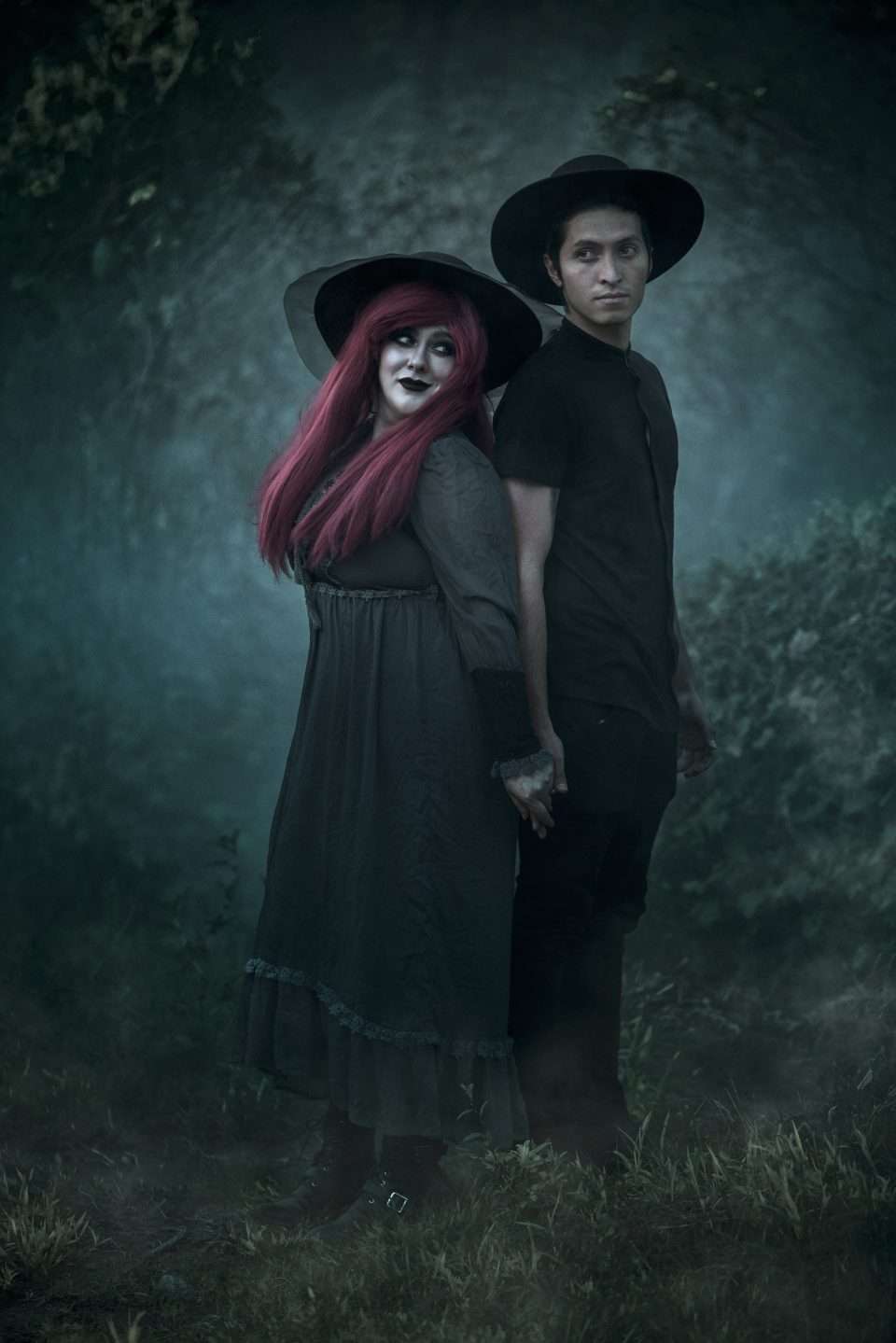 Gothic ‘Vampire Royalty’ Wedding in Mexico · Rock n Roll Bride