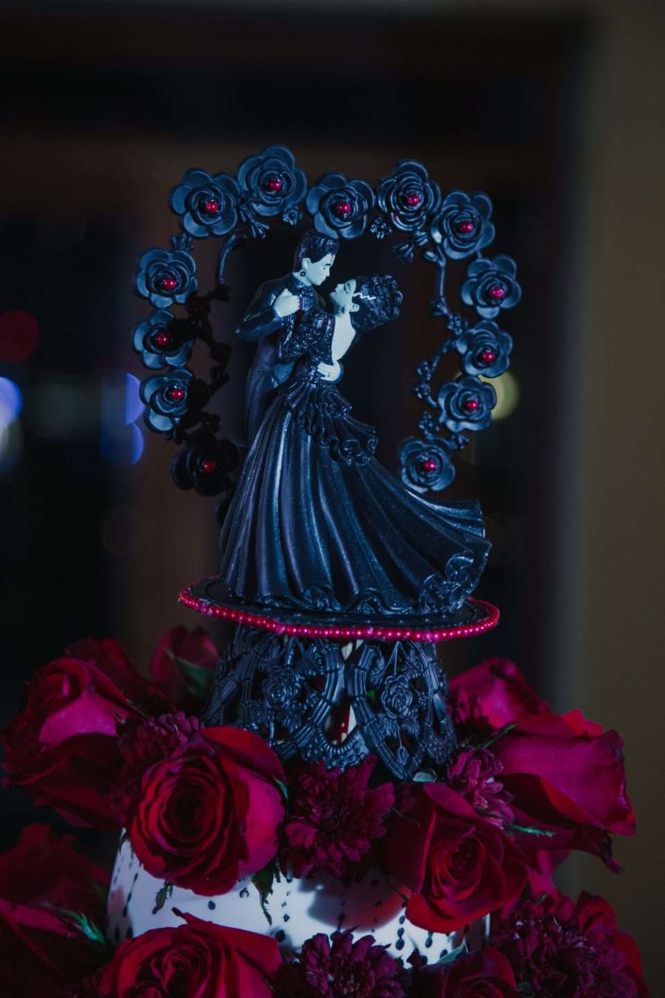 Gothic ‘Vampire Royalty’ Wedding in Mexico · Rock n Roll Bride