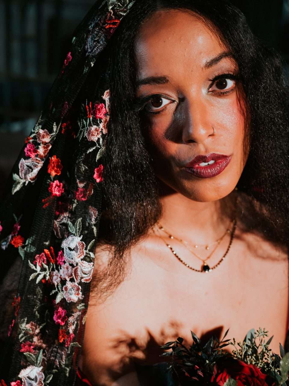 Not a Phase: An Emo Inspired Bridal Shoot for Rock n Roll Bride ...
