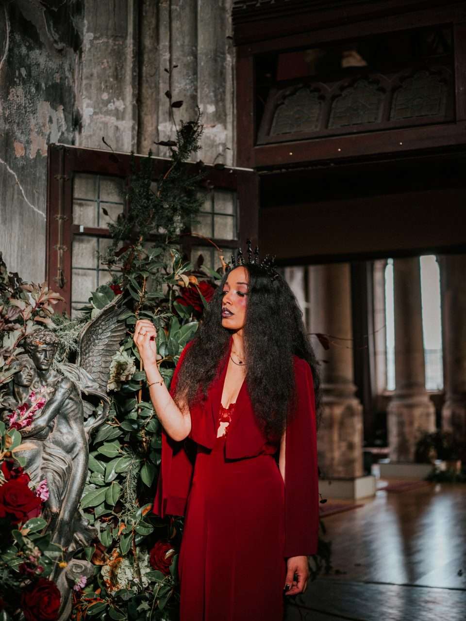 Not a Phase: An Emo Inspired Bridal Shoot for Rock n Roll Bride ...