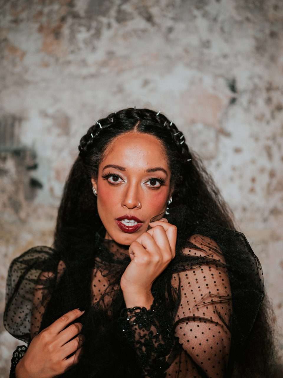 Not a Phase: An Emo Inspired Bridal Shoot for Rock n Roll Bride ...