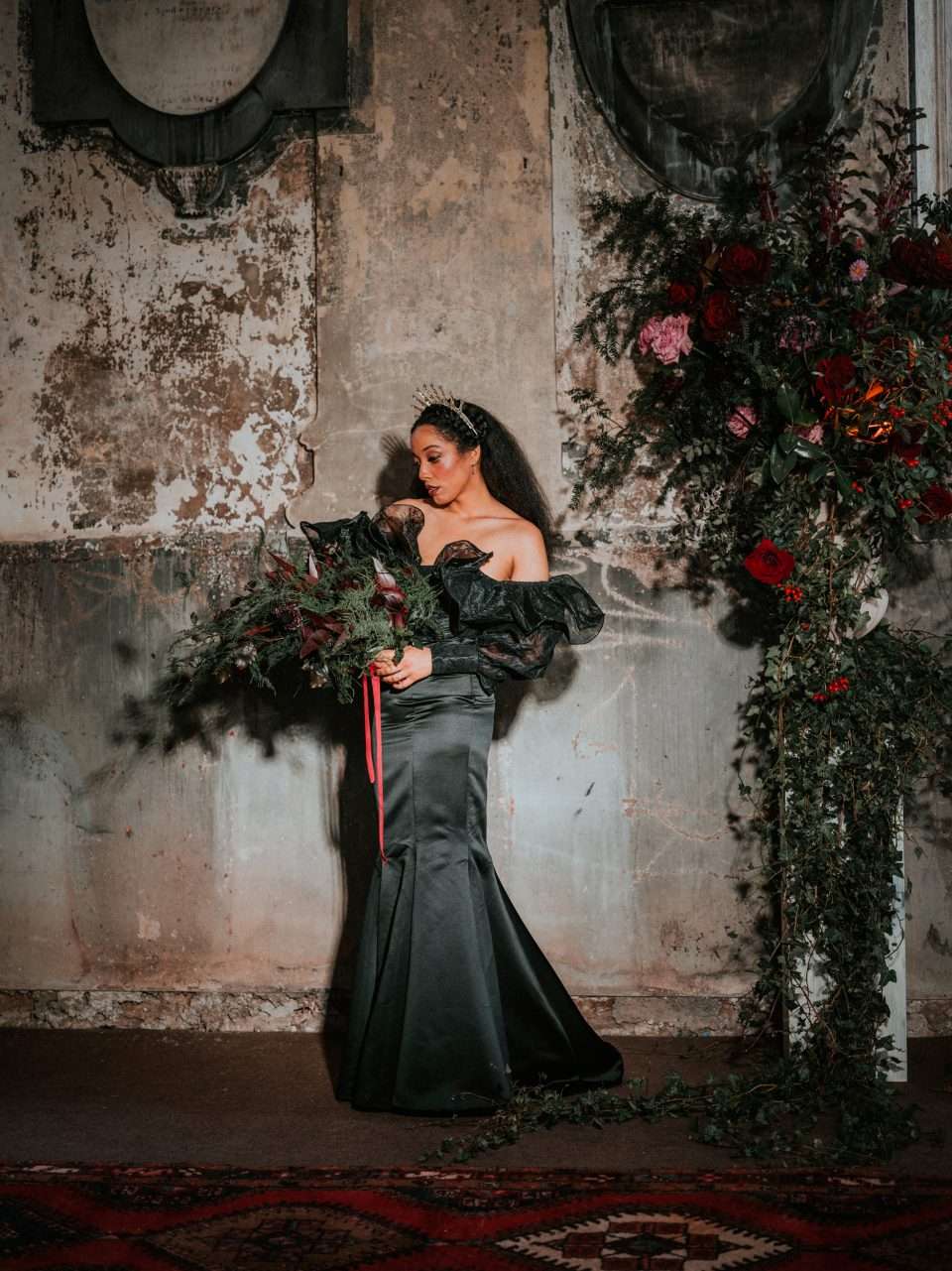 Not a Phase: An Emo Inspired Bridal Shoot for Rock n Roll Bride ...