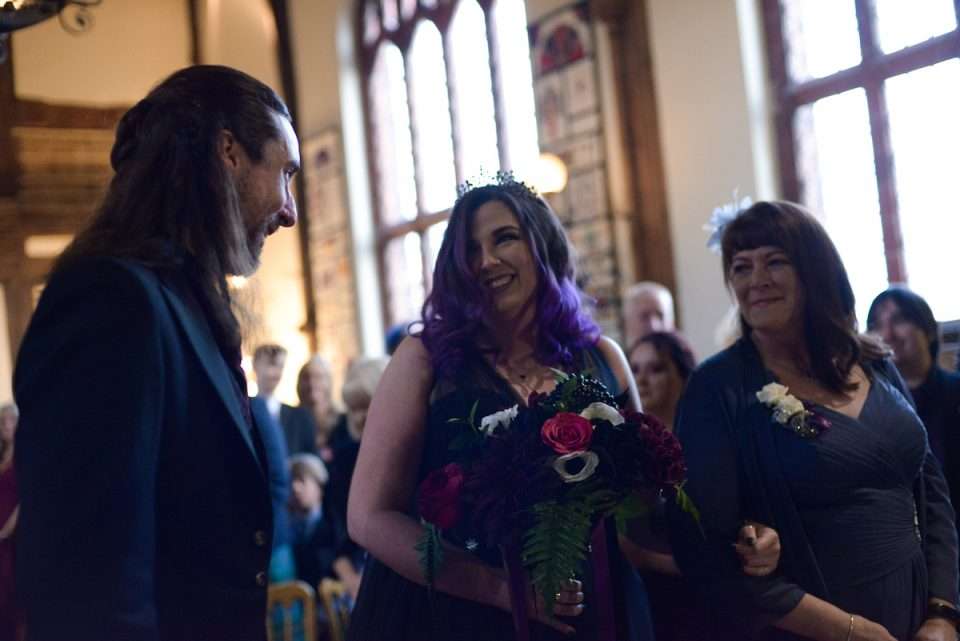 Heavy Metal Wedding with a Sprinkle of Stars · Rock n Roll Bride