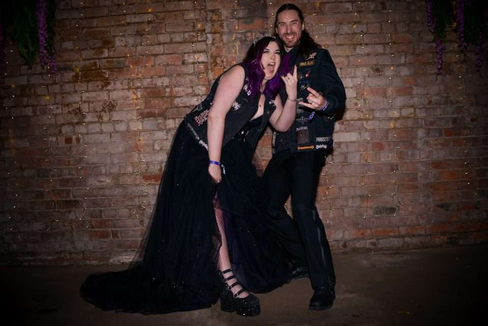 Heavy Metal Wedding with a Sprinkle of Stars · Rock n Roll Bride