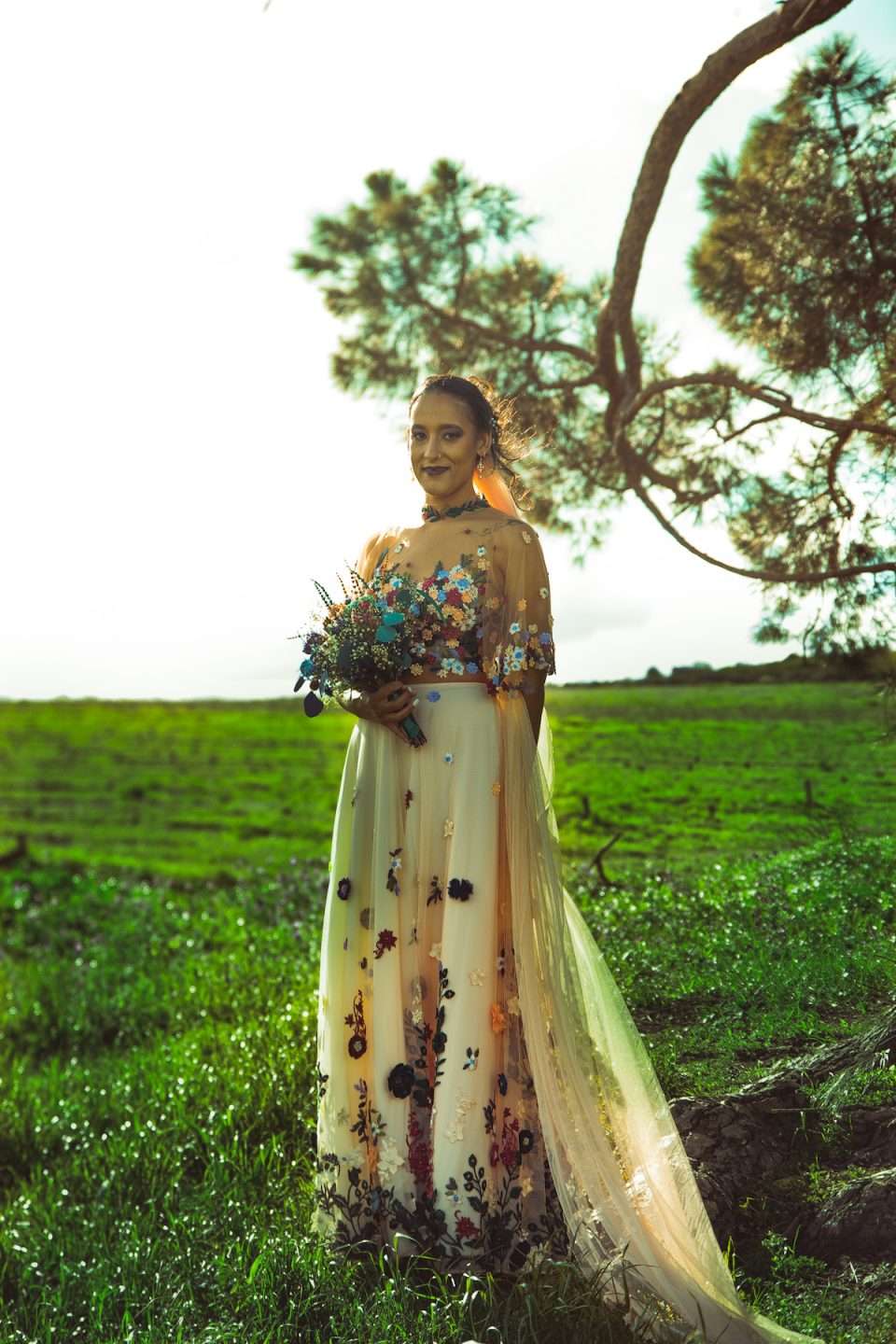 Rustic Jewel Toned Wedding in South Africa With Everyone in Sneakers ...