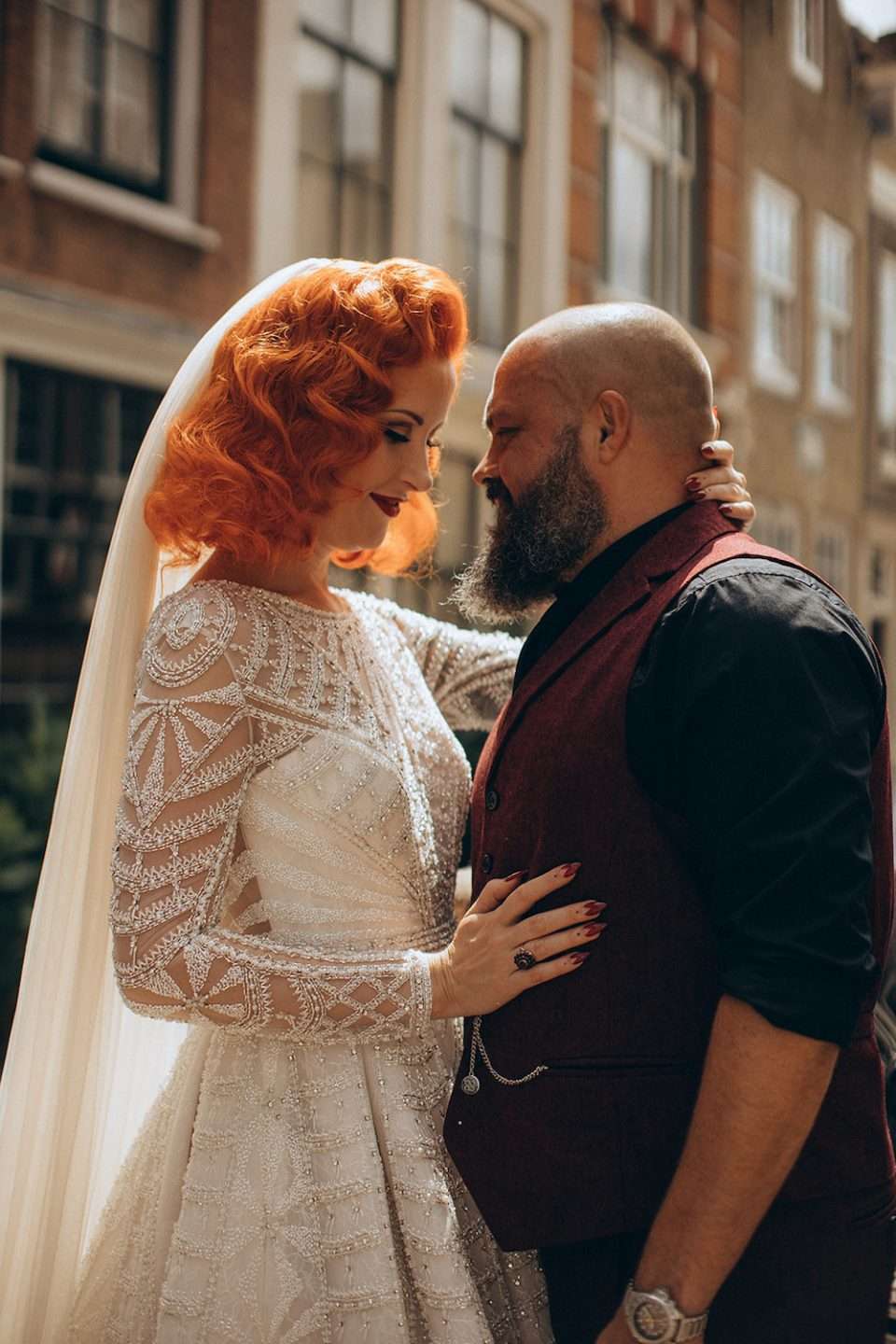 Intimate Vintage Pin-Up Wedding in The Netherlands · Rock n Roll Bride
