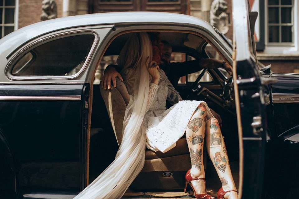 Intimate Vintage Pin-Up Wedding in The Netherlands · Rock n Roll Bride