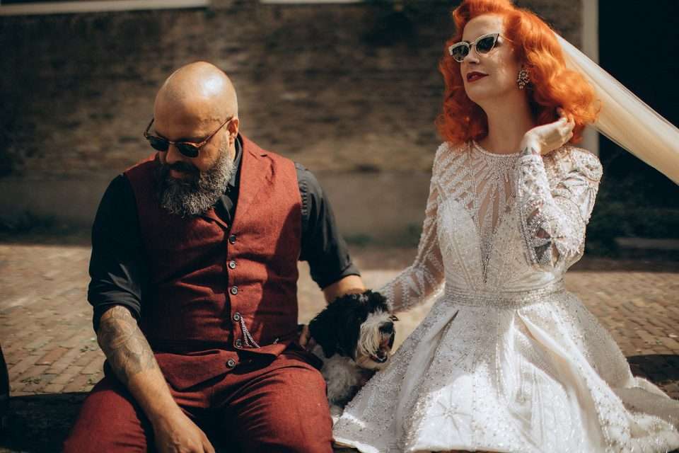 Intimate Vintage Pin-Up Wedding in The Netherlands · Rock n Roll Bride