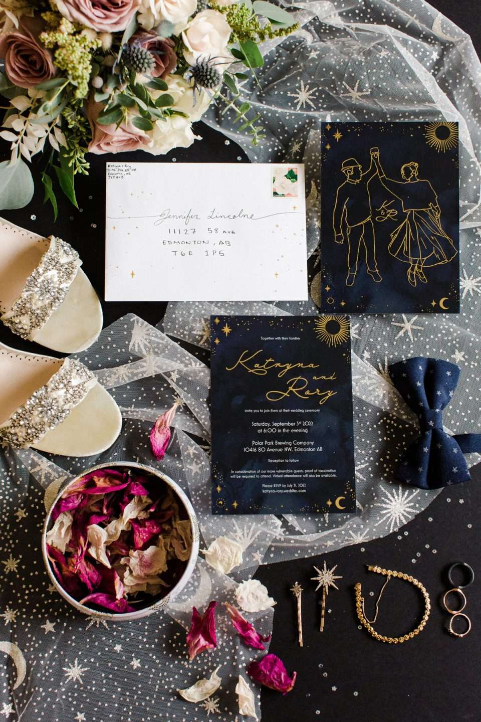 Cosmic Love: A Celestial Wedding in Canada · Rock n Roll Bride