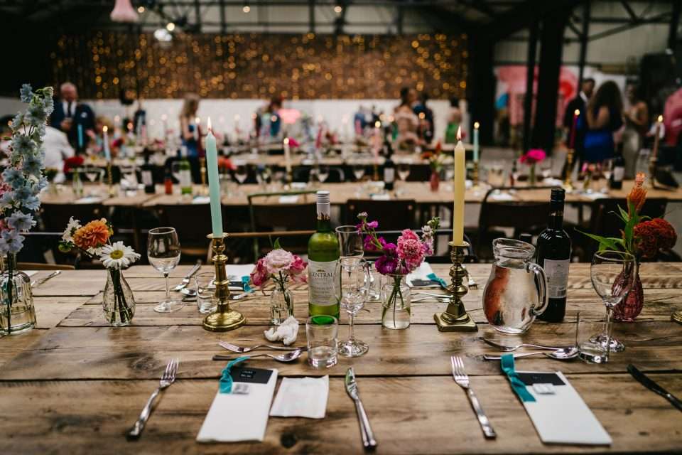 Colourful and Fun Warehouse Wedding Which Went on til 4am! · Rock n ...
