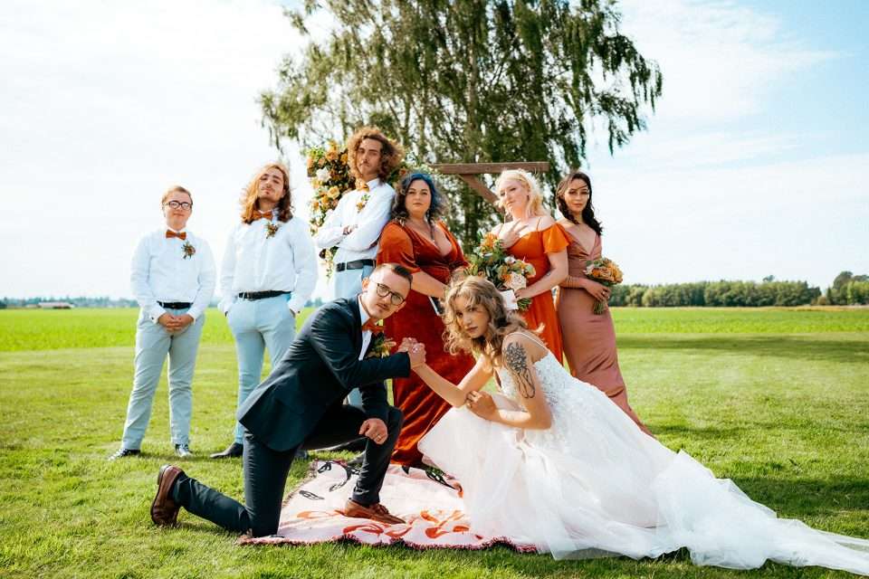 Pretty Pop Punk Wedding · Rock n Roll Bride