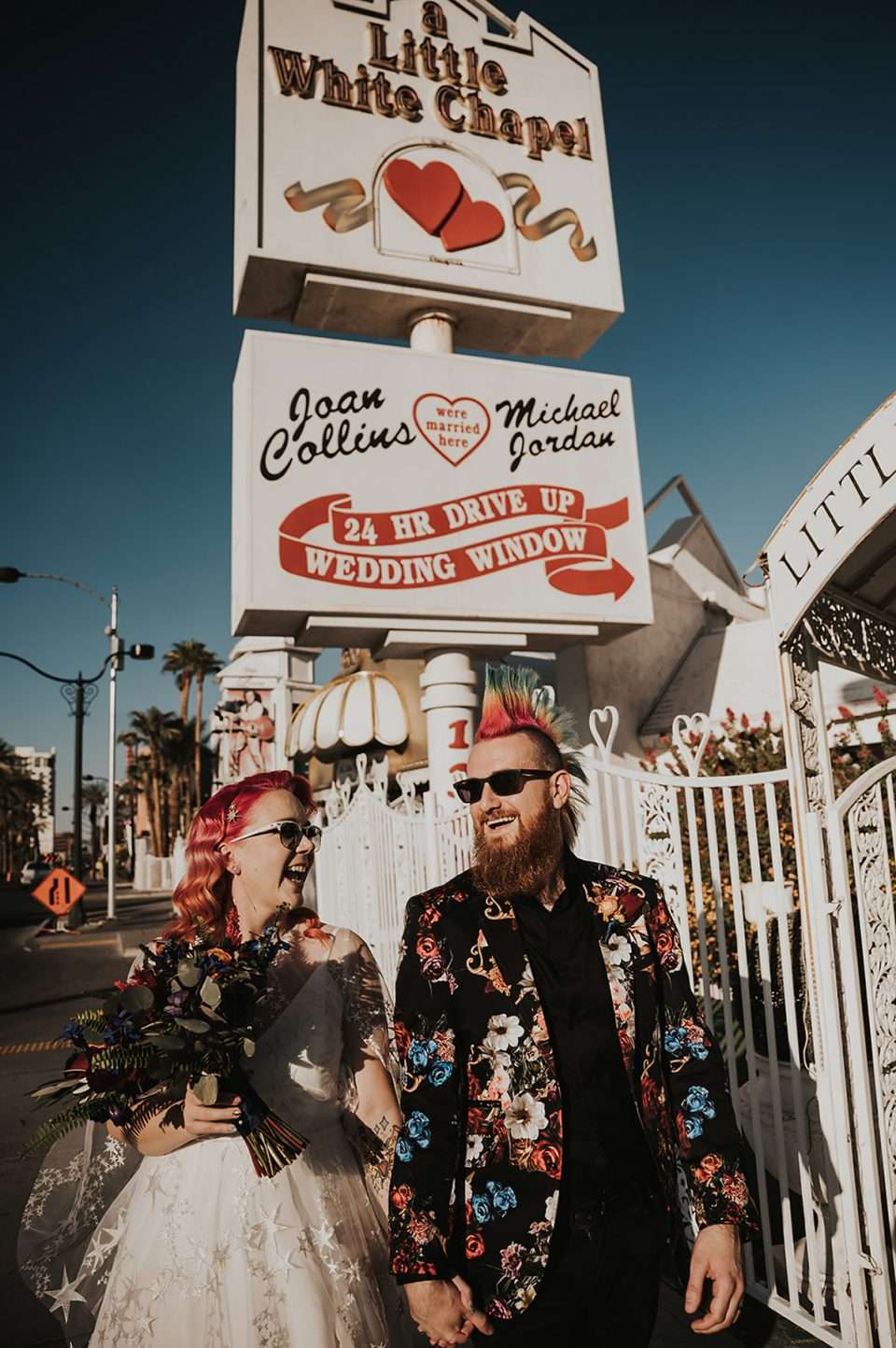 A Punk Rock Wedding in Sin City · Rock n Roll Bride