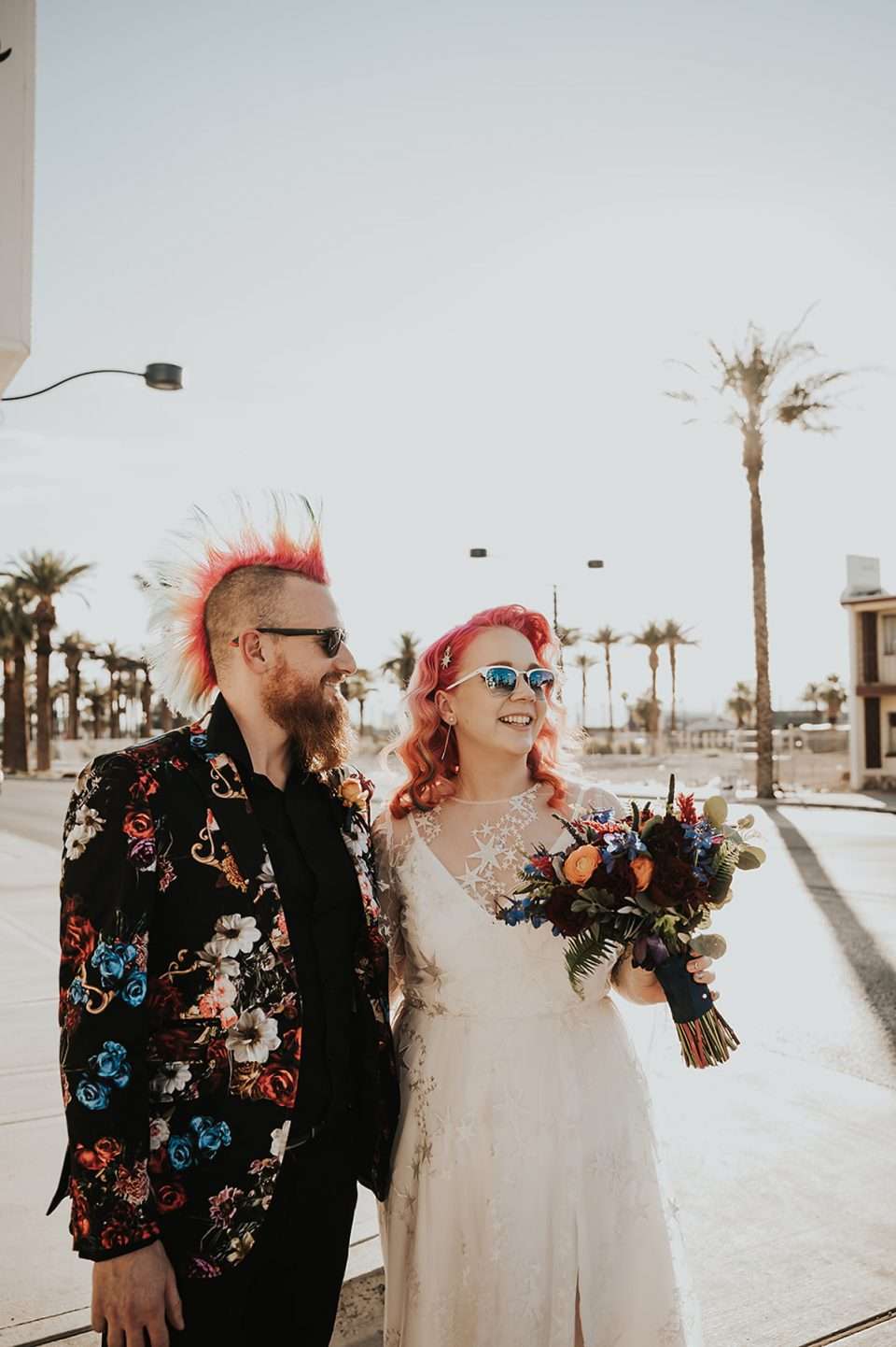 A Punk Rock Wedding in Sin City · Rock n Roll Bride