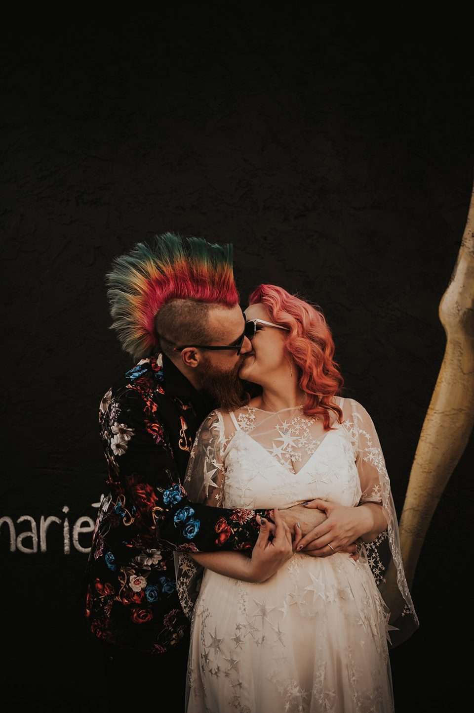 A Punk Rock Wedding in Sin City · Rock n Roll Bride