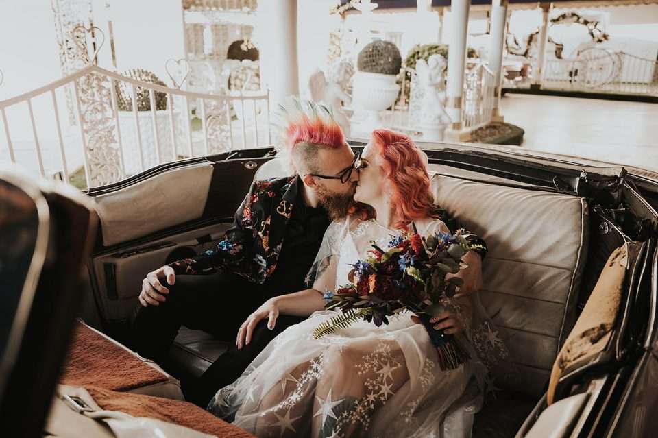 A Punk Rock Wedding in Sin City · Rock n Roll Bride