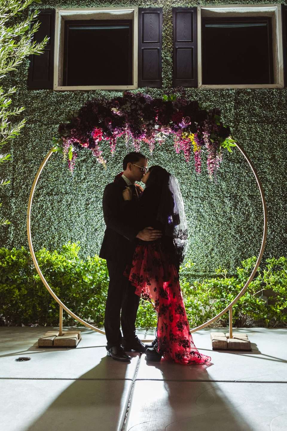 A Vegas Wedding with a Gothic Twist · Rock n Roll Bride