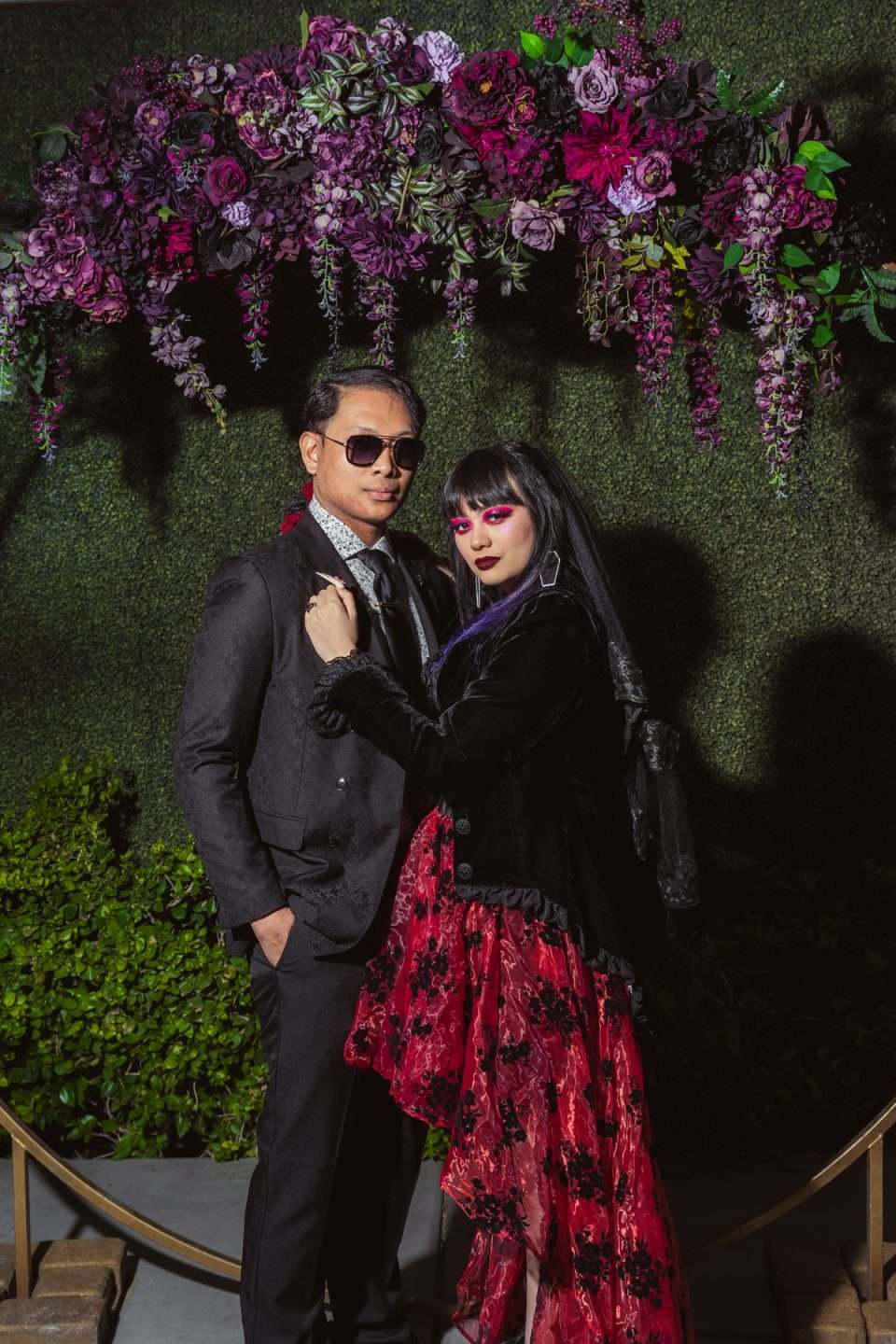 A Vegas Wedding with a Gothic Twist · Rock n Roll Bride