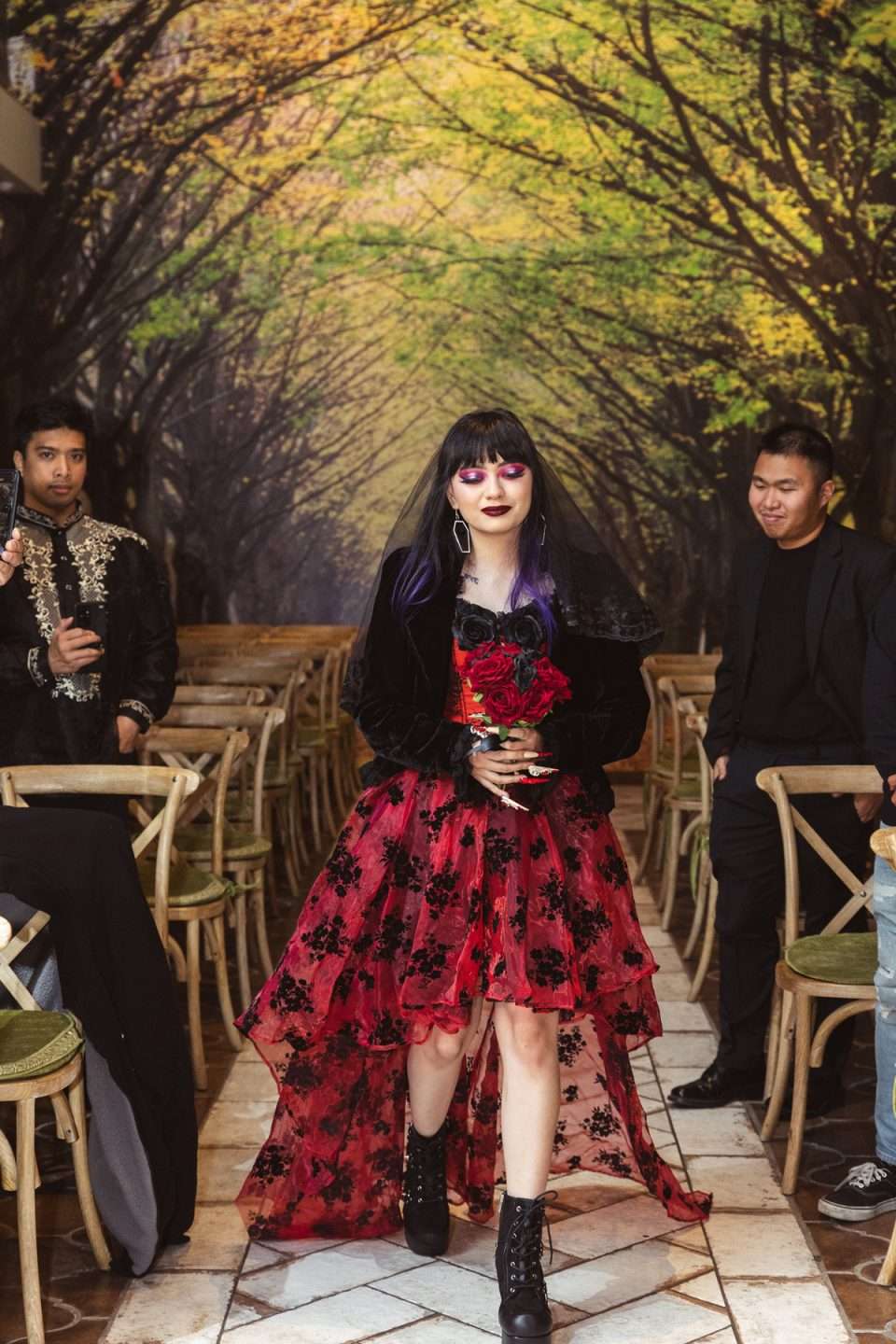 A Vegas Wedding with a Gothic Twist · Rock n Roll Bride