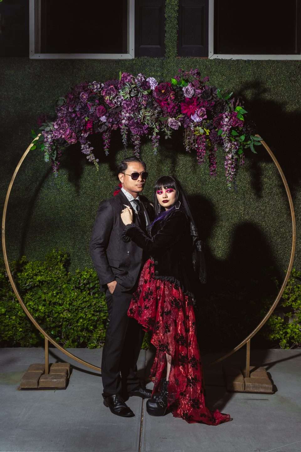 A Vegas Wedding with a Gothic Twist · Rock n Roll Bride