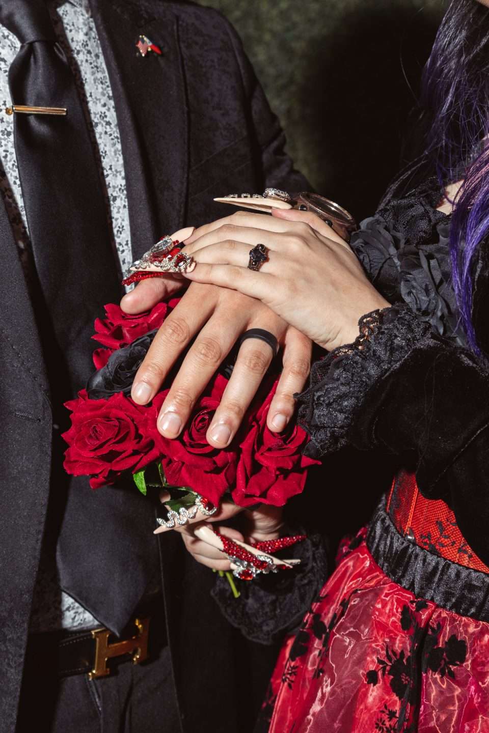 A Vegas Wedding with a Gothic Twist · Rock n Roll Bride